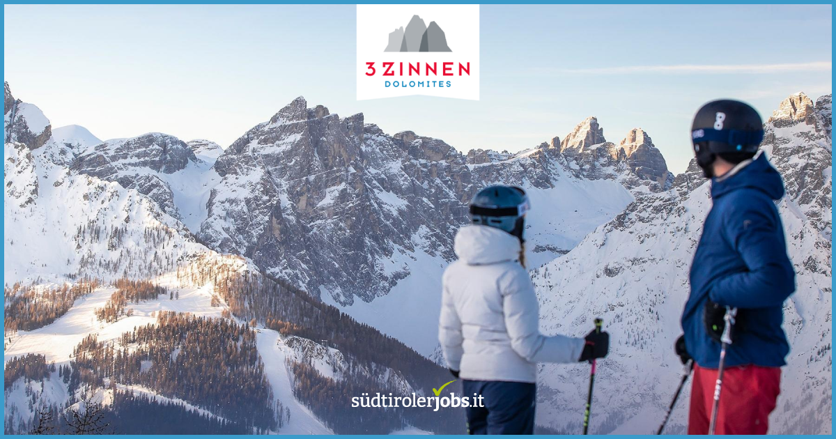 Jobs bei 3 Zinnen AG | südtirolerjobs.it